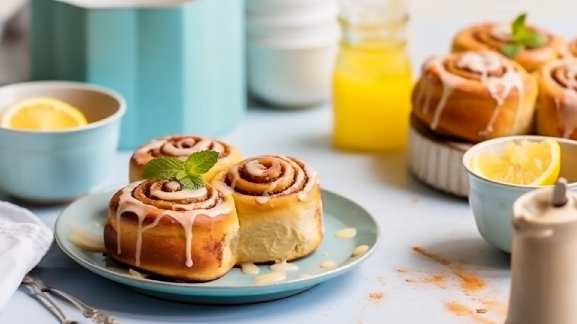 Fluffy Homemade Cinnamon Rolls